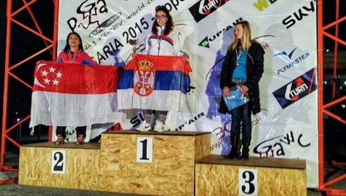 Tamara Kostić je prva na Svetskom paraglajding kupu u Bugarskoj